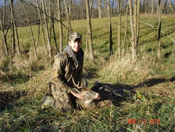 Long Beard Gobbler Harvests Buck With NAP Bloodrunner