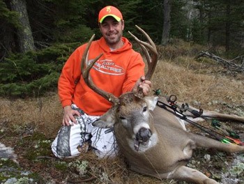 Reese Harvests Stud Canadian Buck With G5 Striker