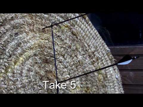 Splitting String in Half with Arrow | Bowhunting Videos