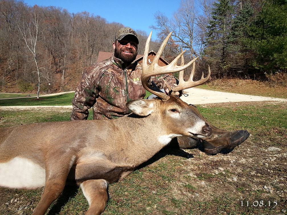 145" +/- - Whitetail Buck in Grant County, Wisconsin by Miles Dykeman ...