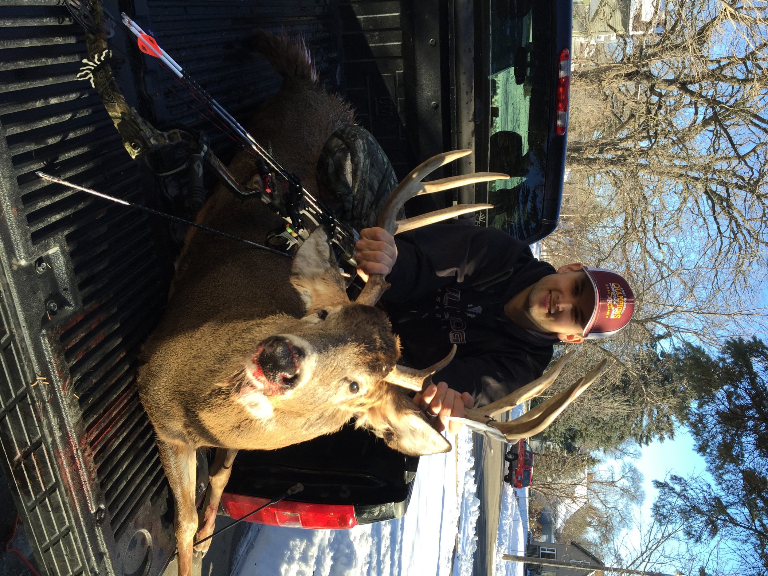 Whitetail buck in Alexandria MN by Jake Kluver | Bowhunting.com