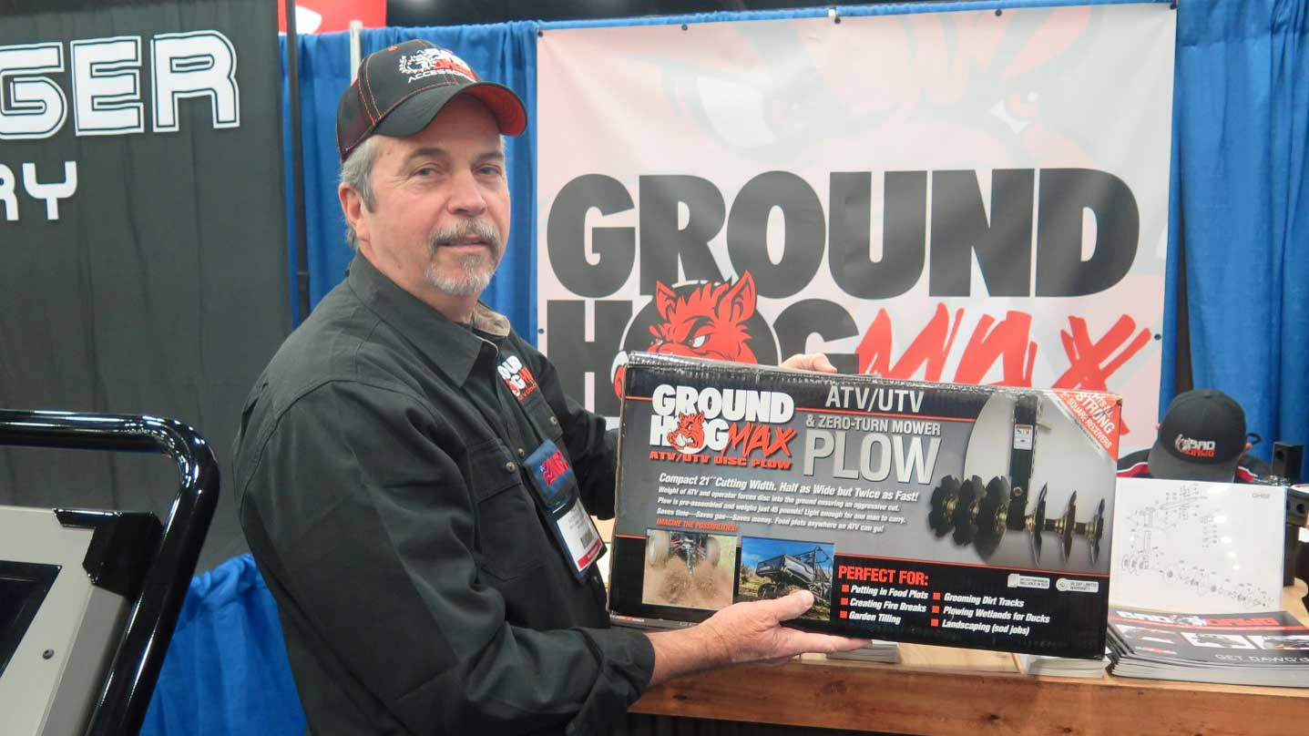 Groundhog Max ATV Disc Plow | Bowhunting.com