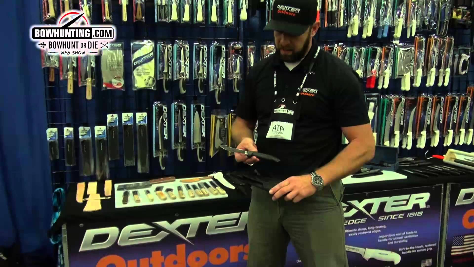 Dexter Outdoors 3 Piece Hunting Knife Set 2016 ATA Show