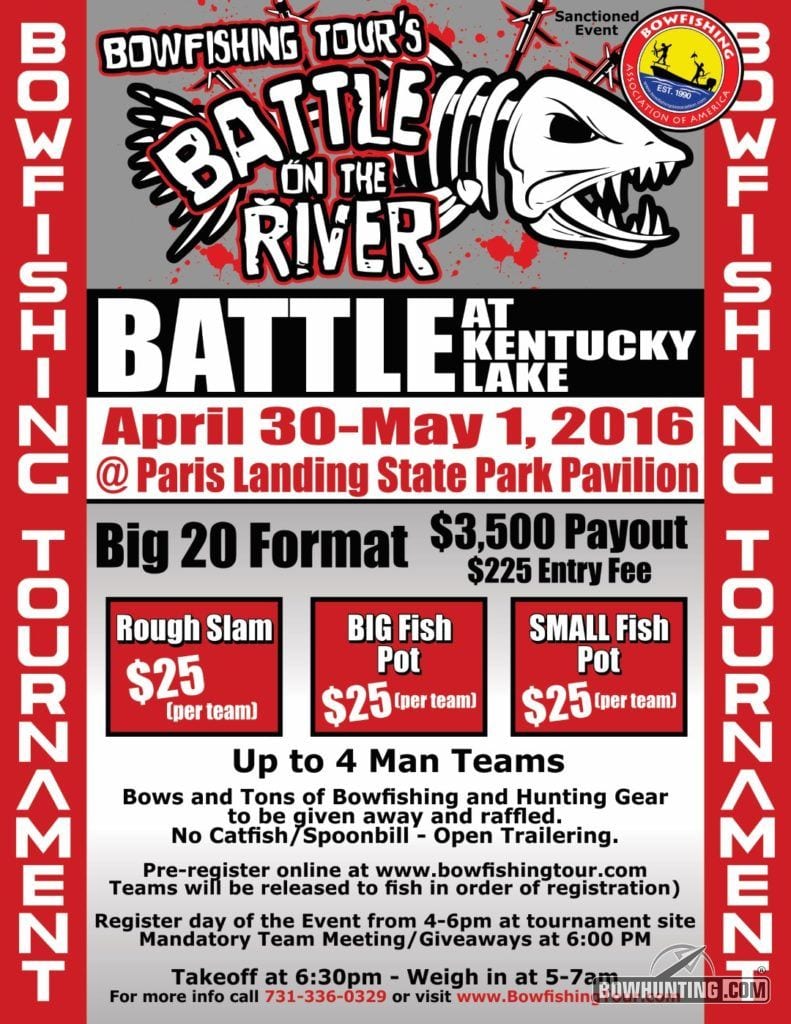 Bowfishing Tournaments for 2016 | Bowhunting.com