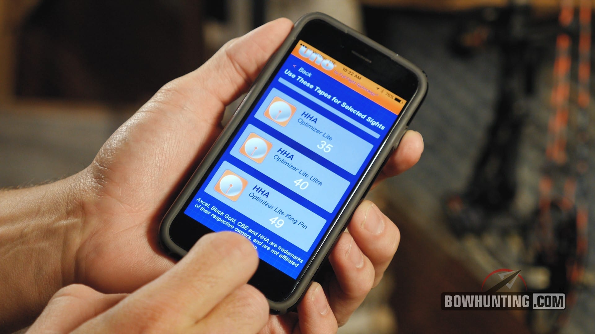 A Closer Look At The UNO App | Bowhunting.com
