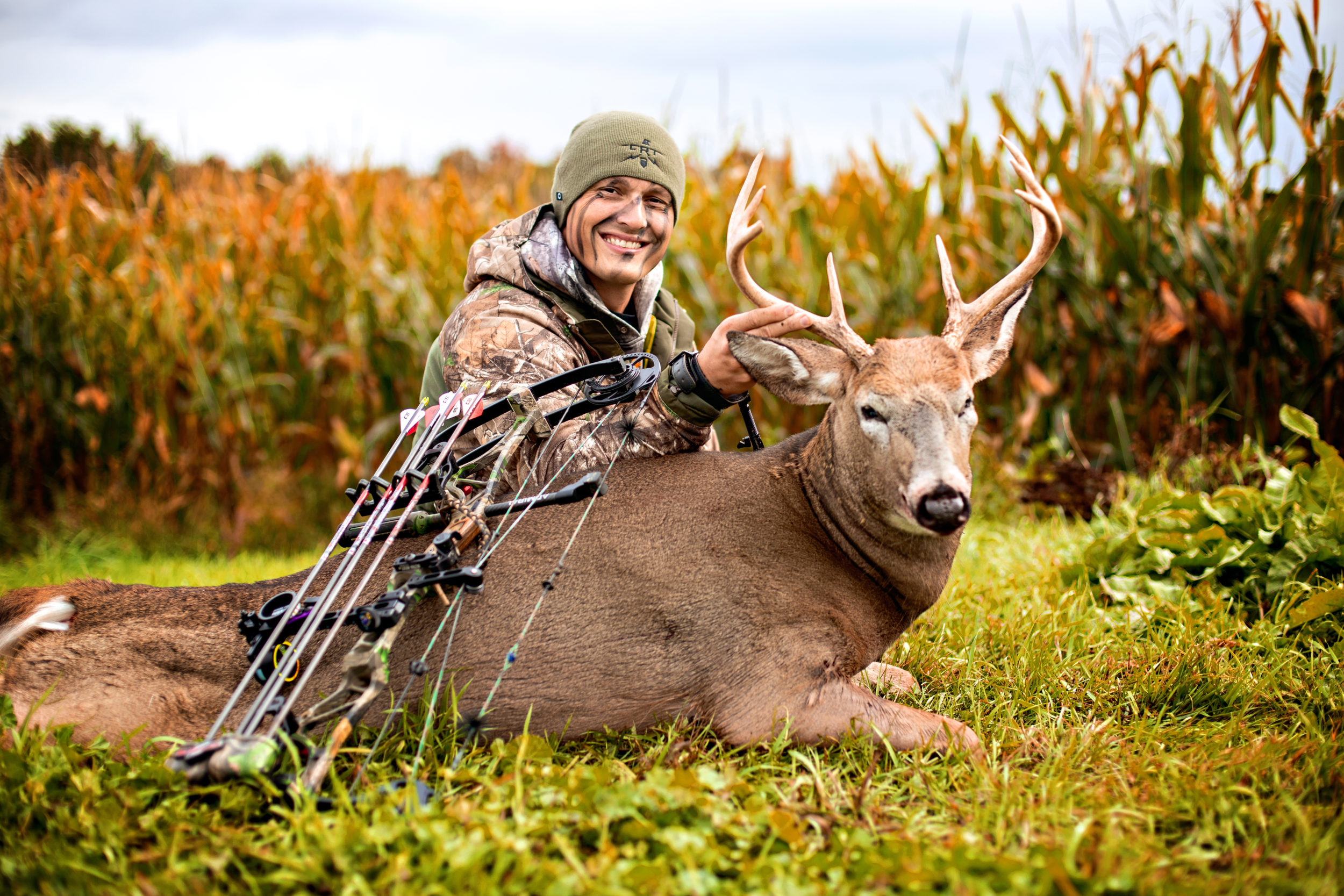 Whitetail Deer 8 point in Fremont, MI by Derek Gerencer | Bowhunting.com