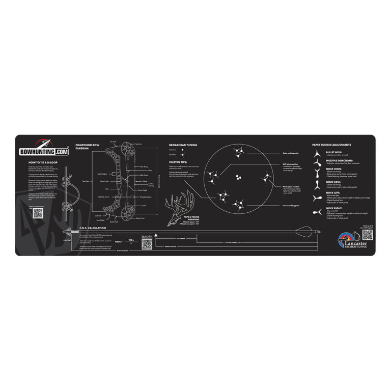 Custom Archery Workbench Mat | Bowhunt or Die