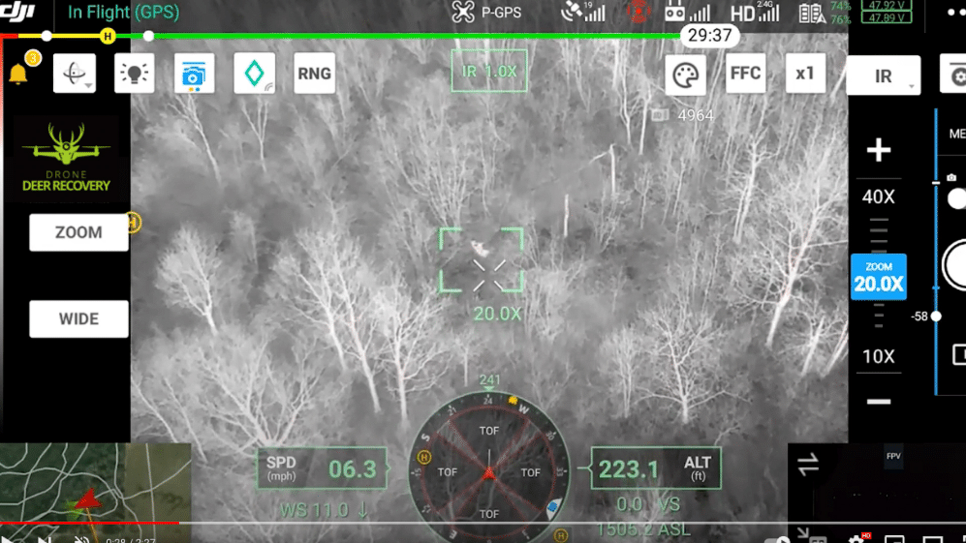 Drone Deer Recovery