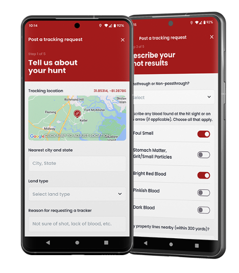 TRAKR App Connects Hunters to Hounds for Game Recovery