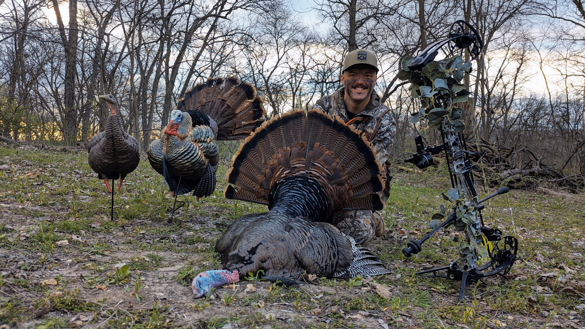 Tips For Bowhunting Turkeys Without A Ground Blind