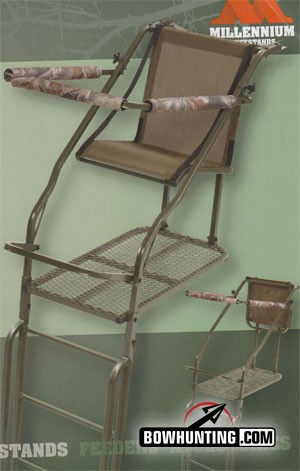 L110 21ft Single Ladder by Millennium Treestands