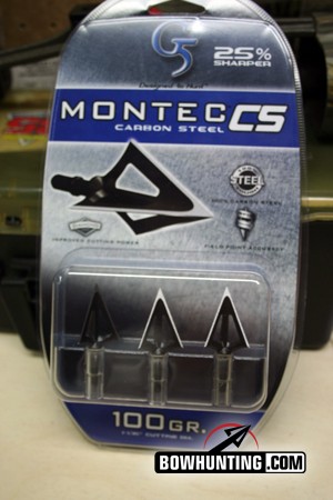 New Montec CS Broadhead from G5 Outdoors